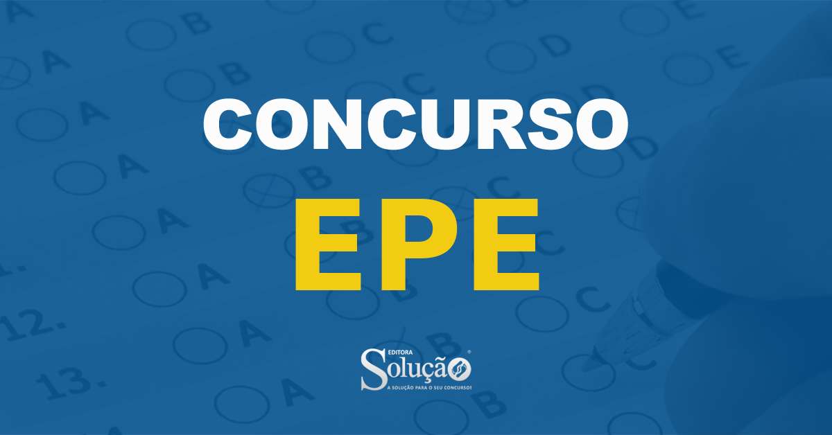 Concurso EPE: Contrato com a banca foi assinado | Editora Solução