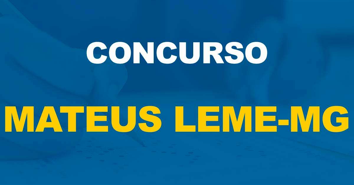 Prefeitura de Mateus Leme-MG: Edital para Agente | Editora Solução