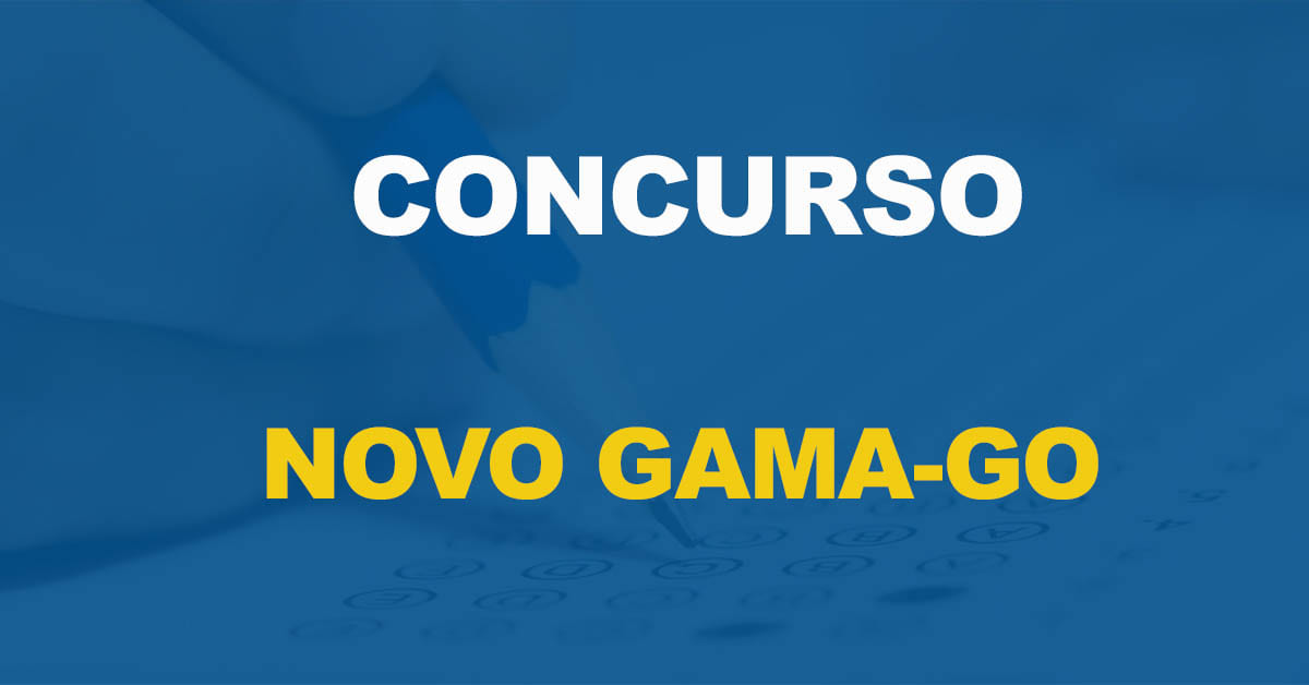 Concurso Prefeitura de Novo Gama-GO: Edital publicado | Solução
