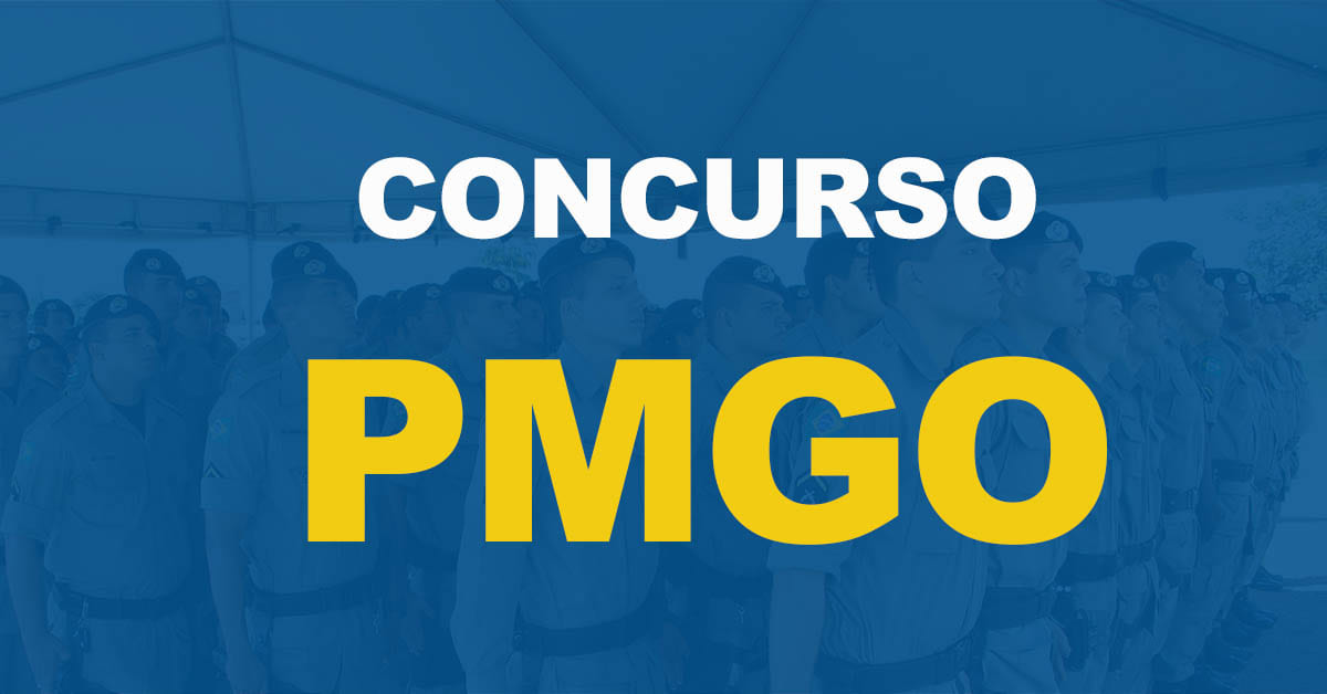 Concurso PMGO seleções previstas para 2024 | Solução